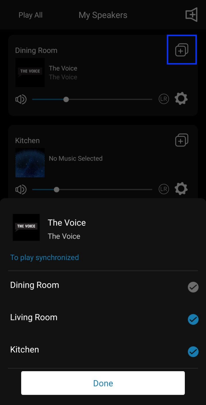 Audio Pro Control App